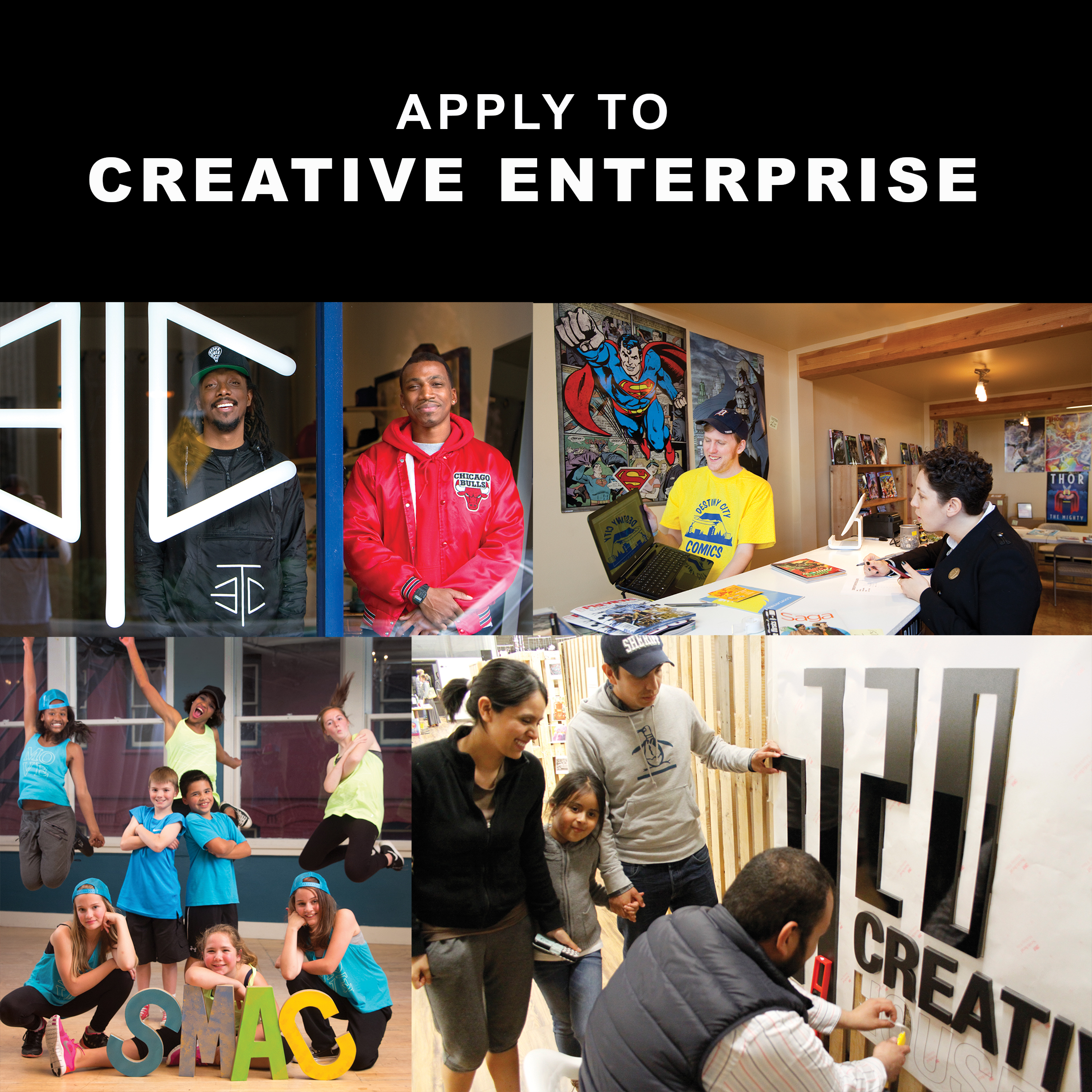 Spaceworks Announces: Creative Enterprise Applications Open » Spaceworks